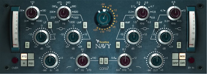Navy – new channel strip based on legendary British preamps and console ...